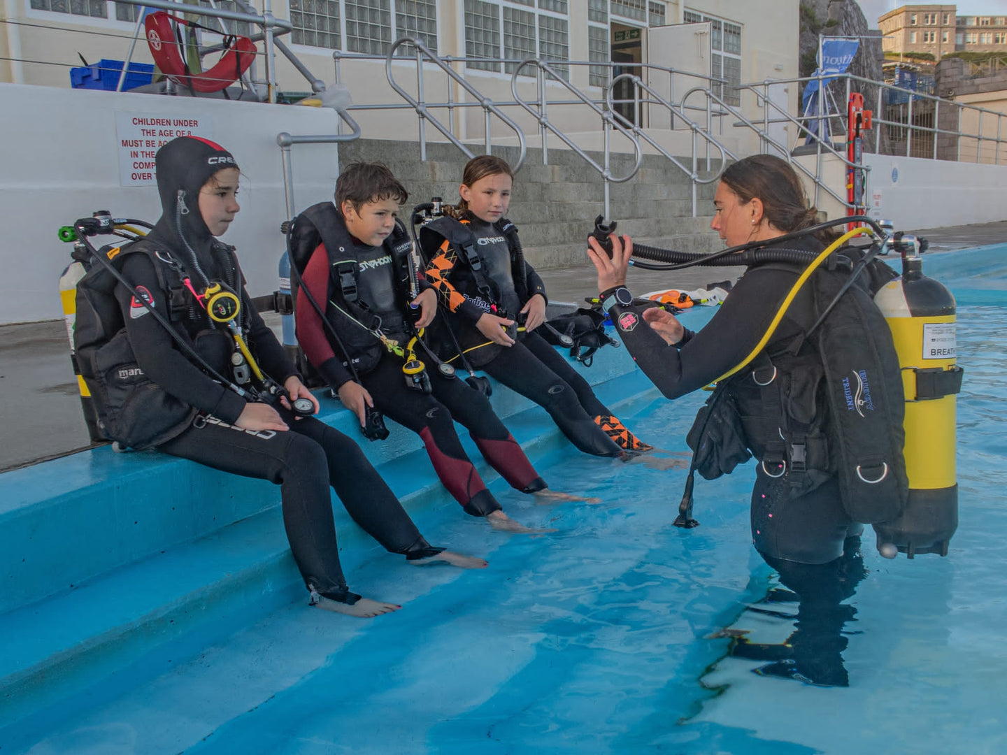 Sandford & Down, Plymouth Diving Centre.